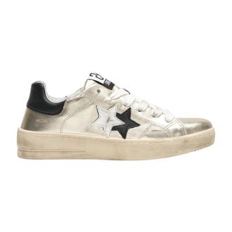 2Star Italienische Ledersneaker f&uuml;r Frauen - - Shoes - Damen - Mehrfarbig - 35 EU
