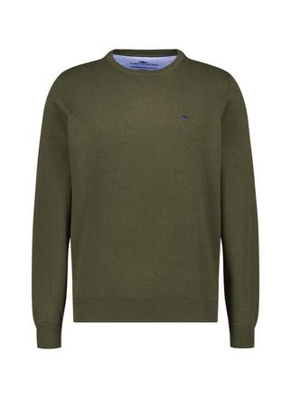 Fynch-Hatton Fynch-Hatton Herren Pullover gr&uuml;n unifarben