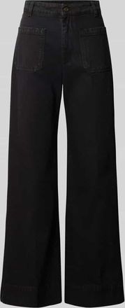 Victoria Beckham Wide Fit Jeans aus reiner Escorial Wolle
