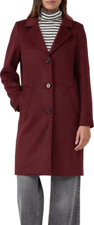 s.Oliver Mantel aus Wollmix mit Reverskragen