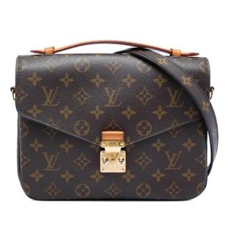 Louis Vuitton Pre-owned Pochette Metis - - Pre-owned - Damen - Braun - ONE SIZE