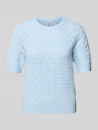 Pieces Regular Fit Pullover mit Woll-Anteil Modell LELOU