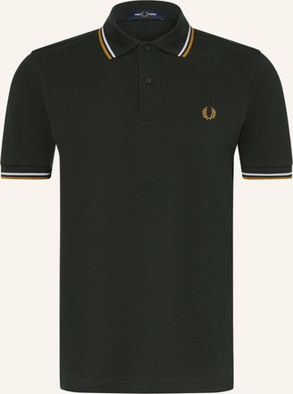Fred Perry Piqu&eacute;-Poloshirt gruen