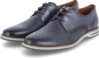 Lloyd Demond Chaussures basses pour homme en cuir lisse Bleu foncé, 8 Bleu Atlantique, 42.5 EU