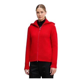 Newland Lady W Full Zip Cardigan - - Sport - Damen - Rot - S