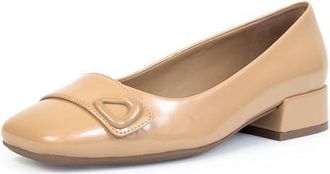 Aerosoles ISAI pour femme, Similicuir verni beige Bisque, 42 EU