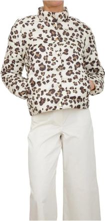 Marella Femme, Vestes, Blanc, Taille: 46 FR Imbottito Corto