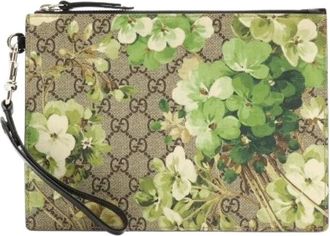 Gucci Sac pochette Pre-owned GG Blooms GG Supreme en PVC - Femme - Pre-owned - Multicolore - Taille: ONE Size