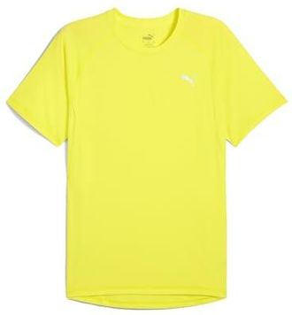 Puma Hommes Velocity Tee Vêtements De Course Maillot De Course Lemon Sherbert - Jaune S