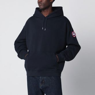 Canada Goose Midnight blue hooded sweatshirt