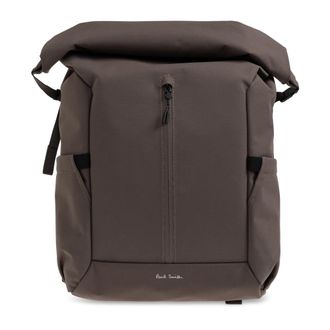 Paul Smith Logo Rucksack - - Bags - Herren - Braun - ONE SIZE