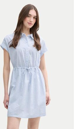Tom Tailor Denim Hemdkleid 1045766 Blau Regular Fit