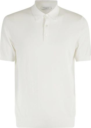 Paolo Pecora Homme, Tops, Blanc, Taille: 2XL Polo