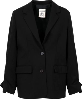 Semicouture Femme, Vestes, Noir, Taille: 44 FR Blazer