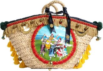 Dolce & Gabbana Femme, Sacs, Multicolore, Taille: ONE Size Tote Bag