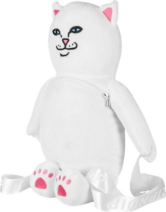 Ripndip Lord Nerm Pl&uuml;sch Rucksack - - Bags - unisex - Wei&szlig; - ONE SIZE