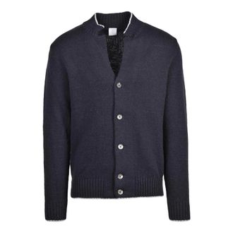 Eleventy Cardigan bottoni - Homme - Pulls - Bleu - Taille: 2XL