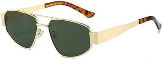 Generic Lunettes De Soleil En M&eacute;tal For Hommes Et Femmes, Id&eacute;ales For La Conduite, Les D&eacute;placements Ext&eacute;rieur Ou Vacances(Green)