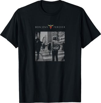 Bon Jovi Offizielles Bon Jovi Forever Black T-Shirt