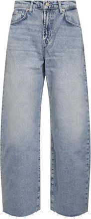 7 For All Mankind Femme, Jeans, Bleu, Taille: W29 Bonnie Barrel Leg