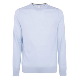 Paul Smith Rundhals-Pullover - - Knitwear - Herren - Blau - 2XL