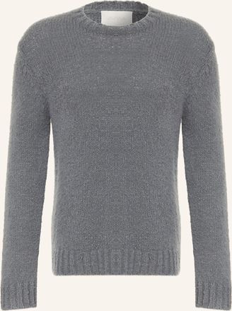 Juvia Pullover Robert Aus Merinowolle grau