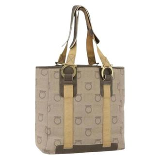 Ferragamo Damen, Pre-Owned, Beige, ONE SIZEGr&ouml;&szlig;e
