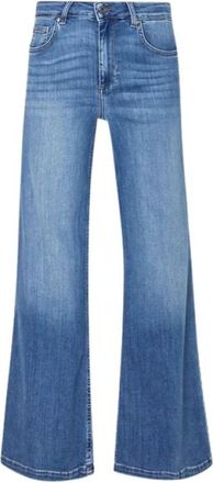 Liu Jo Femme, Jeans, Bleu, Taille: W32 Bottom Up Flared Jeans