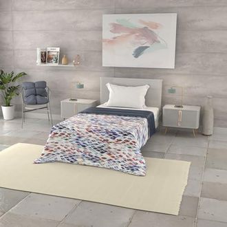 Italian Bed Linen Sommer Steppdecke Basic, Mikrofaser, Lena, 160x240cm