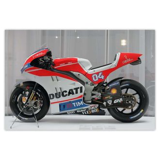 Generic Wandsticker Dekor Foto Aufkleber 120x80cm Ducati Motorrad No.H7950Z_NS1B