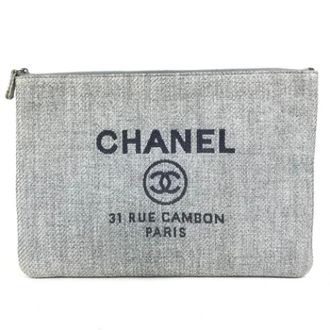 Chanel Pre-owned Canvas chanel-taschen - - Pre-owned - Damen - Blau - ONE SIZE