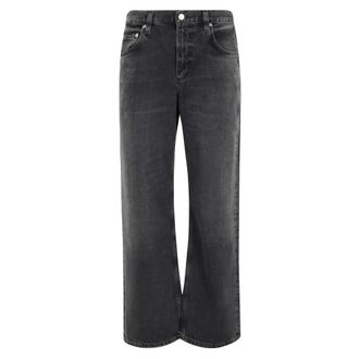 Citizens Of Humanity Lindz Low Rise Straight - - Jeans - Damen - Schwarzk - W24