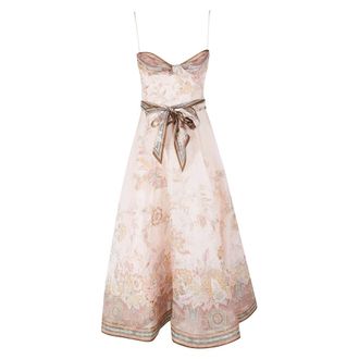 Zimmermann Femme, Robes, Multicolore, Taille: 36 FR Alchemy Structured Midi Dress