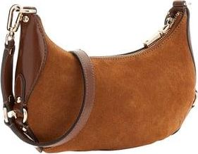 Guess Mini sac bandouli&egrave;re Marsha en cuir de vache