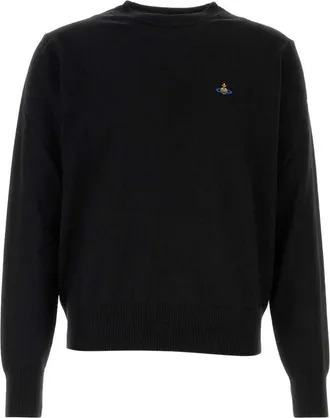 Vivienne Westwood Pull Col Rond - Noir