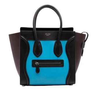 Celine Pre-owned Luggage Tote - Femme - Pre-owned - Bleu - Taille: ONE Size