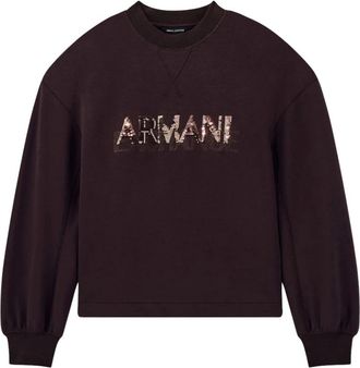 A|X Armani Exchange Stretch Viskose Scuba Sweatshirt - - Sweatshirts & Hoodies - Damen - Braun - L
