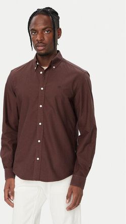 HUGO BOSS Hemd 50567015 Braun Regular Fit