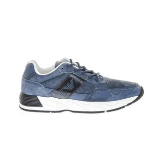 Emporio Armani Herren, Schuhe, Blau, 41 1/2 EUGröße