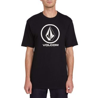 Volcom Herren Crisp Stone, kurz&auml;rmelig T-Shirt, schwarz, Mittel