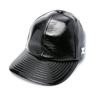 Courr&egrave;ges Damen, Accessories, Schwarzk, MGr&ouml;&szlig;e