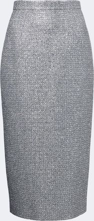 Emilia Wickstead Bleistiftrock Lorelei aus Tweed