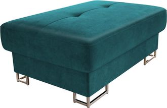 Mirjan24 Polsterhocker Cotere, Hocker, Sofahocker, Moderner Sitzhocker, Sitzbank, Pouf, Fußbank, Farbauswahl (Magic Velvet 2221)
