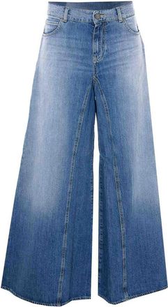 Pinko Pantalons D&eacute;contract&eacute;s - Bleu
