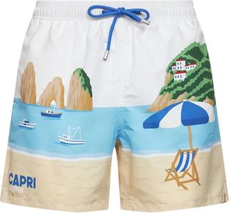 MC2 Saint Barth Homme, Maillots de bain, Multicolore, Taille: XL Gustavia Swim Shorts