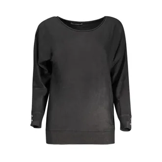 Guess Long Sleeved Sweater - Femme - Pulls - Noir - Taille: 36 FR