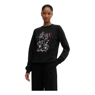 Karl Lagerfeld Sweatshirts - - Sweatshirts & Hoodies - Damen - Schwarzk - XS