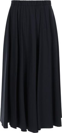 Aspesi Poplin Midi Skirt - Blue