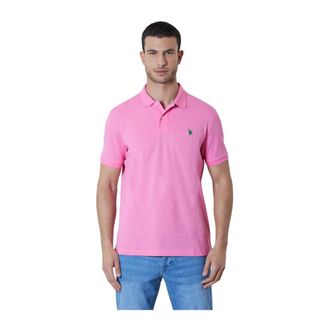 U.S.Polo Association King Polo - - Tops - Herren - Rosa - 2XL