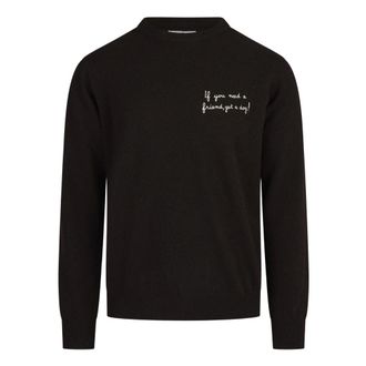 MC2 Saint Barth Pull Heron Light &agrave; col rond - Homme - Pulls - Brun - Taille: S